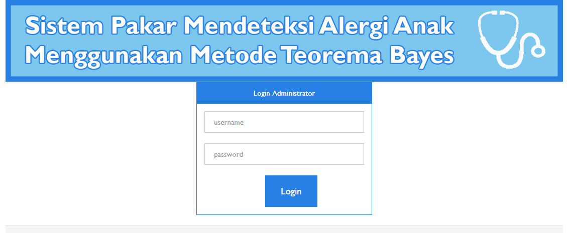 Aplikasi Php Sistem Pakar Dengan Metode Teorema Bayes Source Code Aplikasi Php