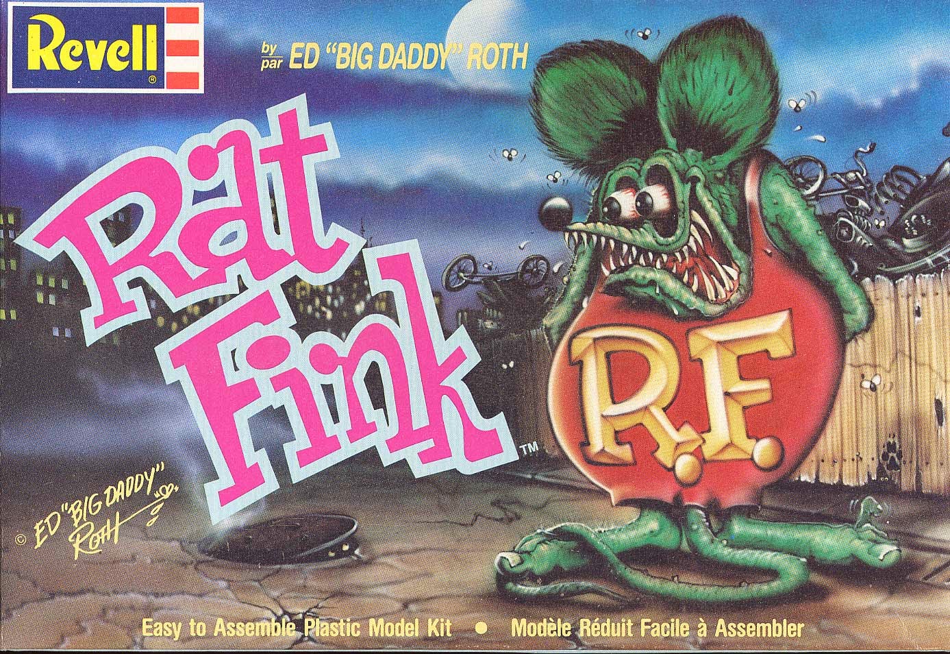 Johnny Boys Finds: Revell Rat Fink Model 1990