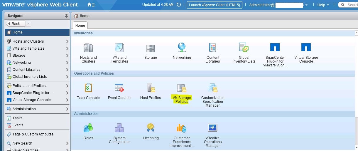 Remote Infrastructure Management: VMware VVOL Configuration and Management