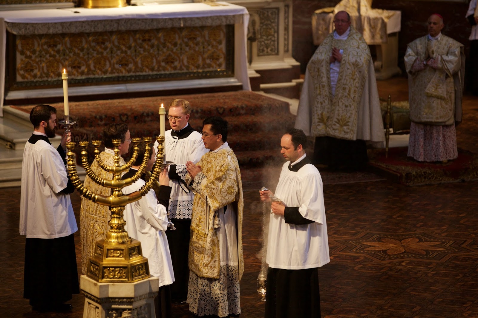 New Liturgical Movement: Pictures of the Sacra Liturgia Mass Celebrated ...