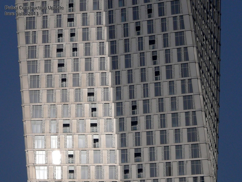 Dubai Constructions Update by Imre Solt: Cayan Tower photos, aka ...