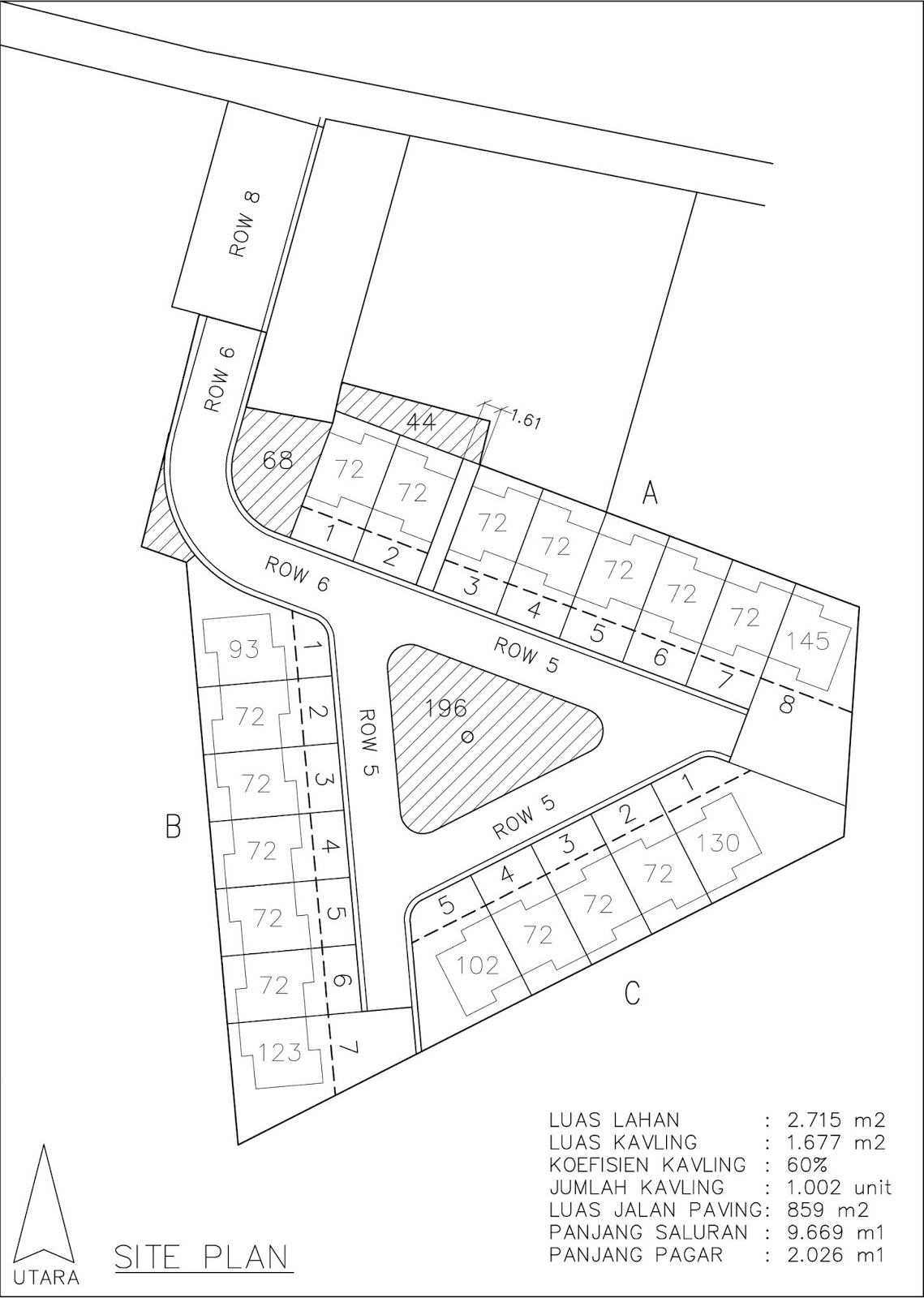 Gambar Rencana Tapak | Jasa Pembuatan Site Plan