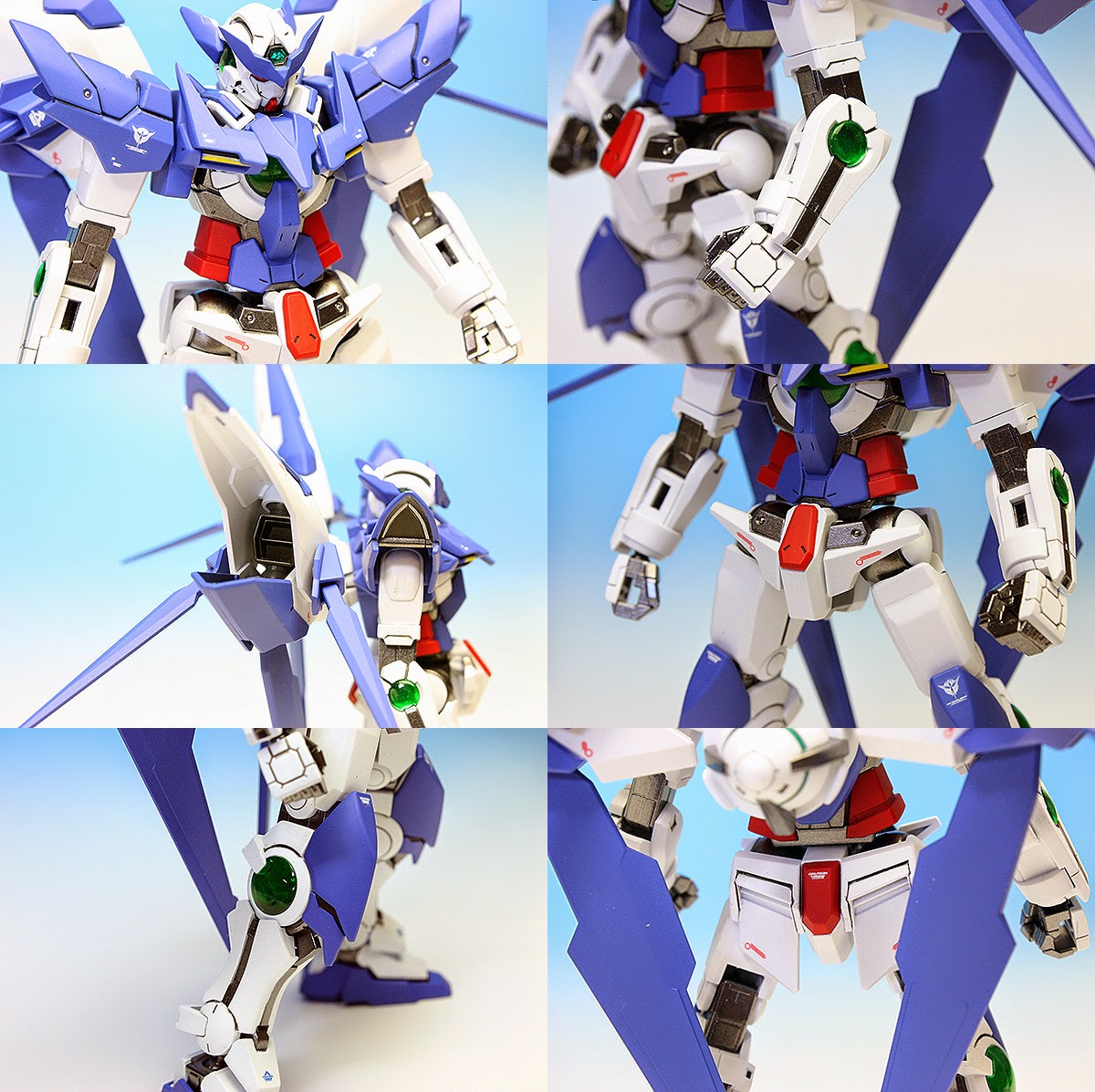 HGBF 1/144 Exia Dark Matter - Amazing Exia Full Form - Painted Build