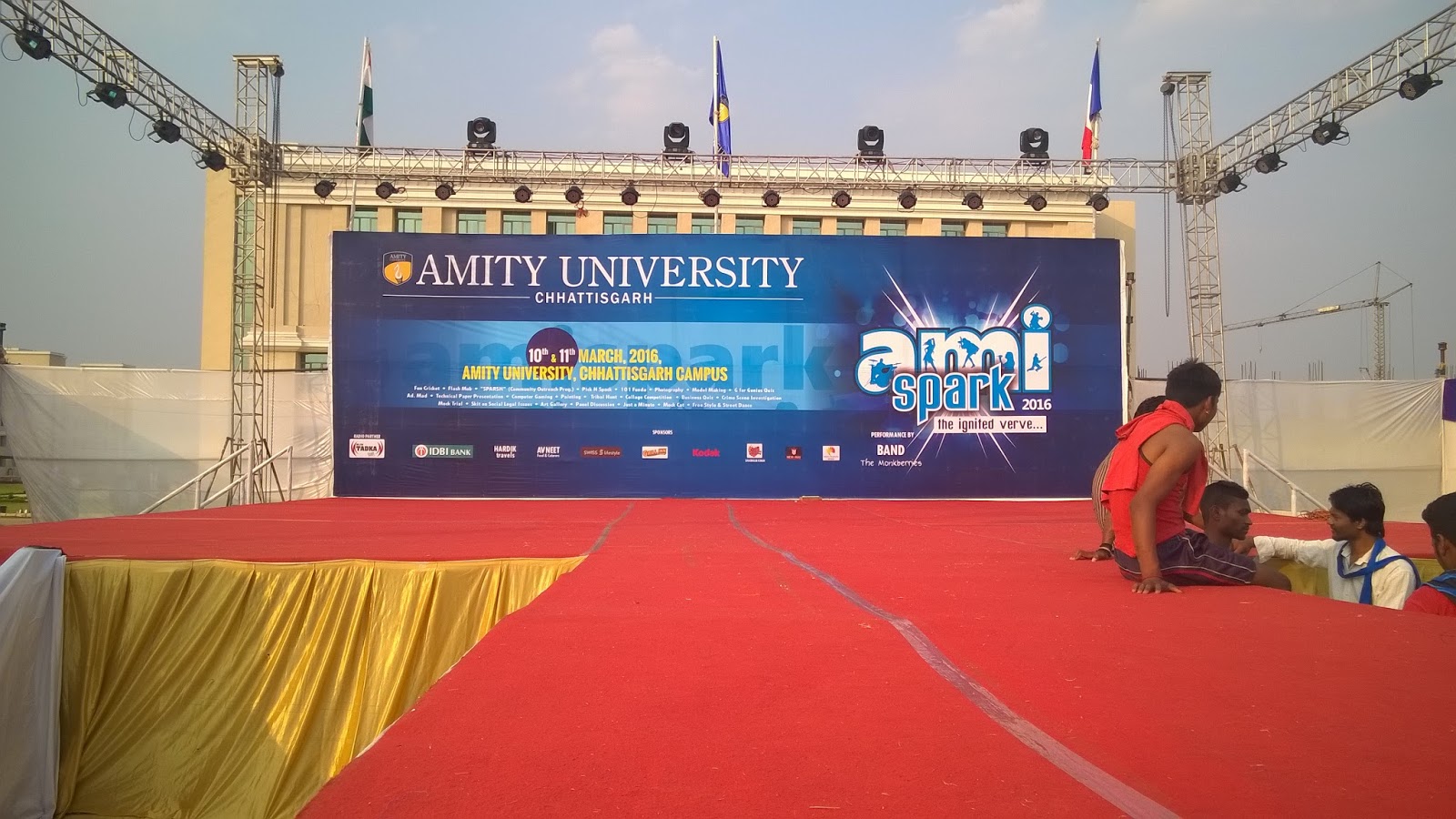 AMITY RAIPUR: Amity University Chhattisgarh - AmiSpark 2016 Event Pics.