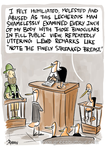 Green Humour: A Birdwatcher Gets Sued