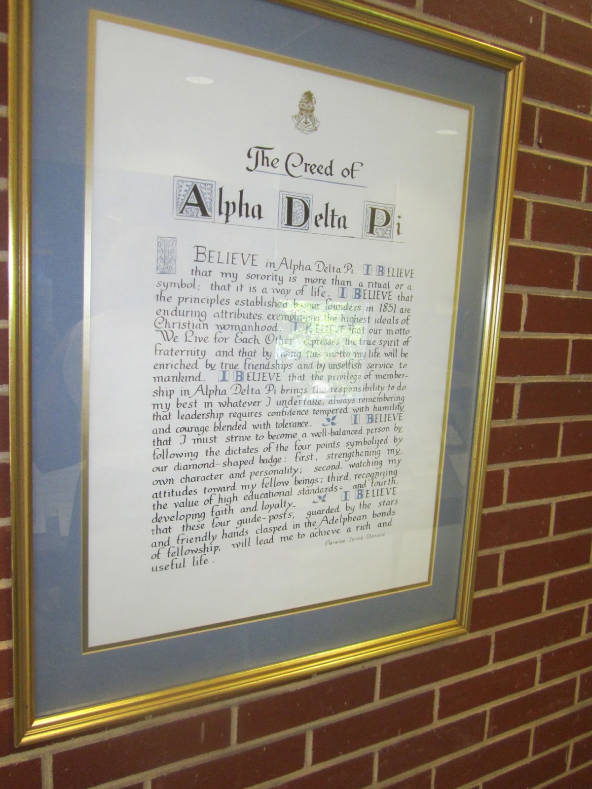 Alpha Delta Pi Leadership Seminar