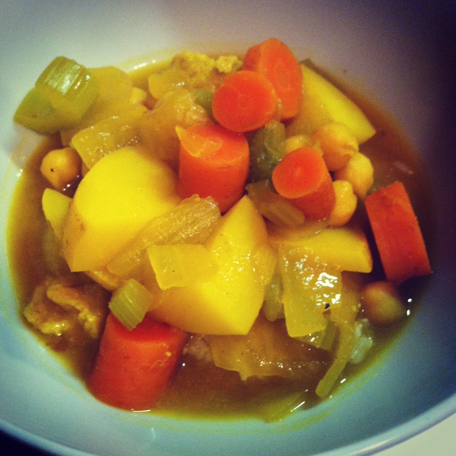 Vegan Abgoosht and Gondi (Persian Chicken Soup with Chickpea Dumplings)