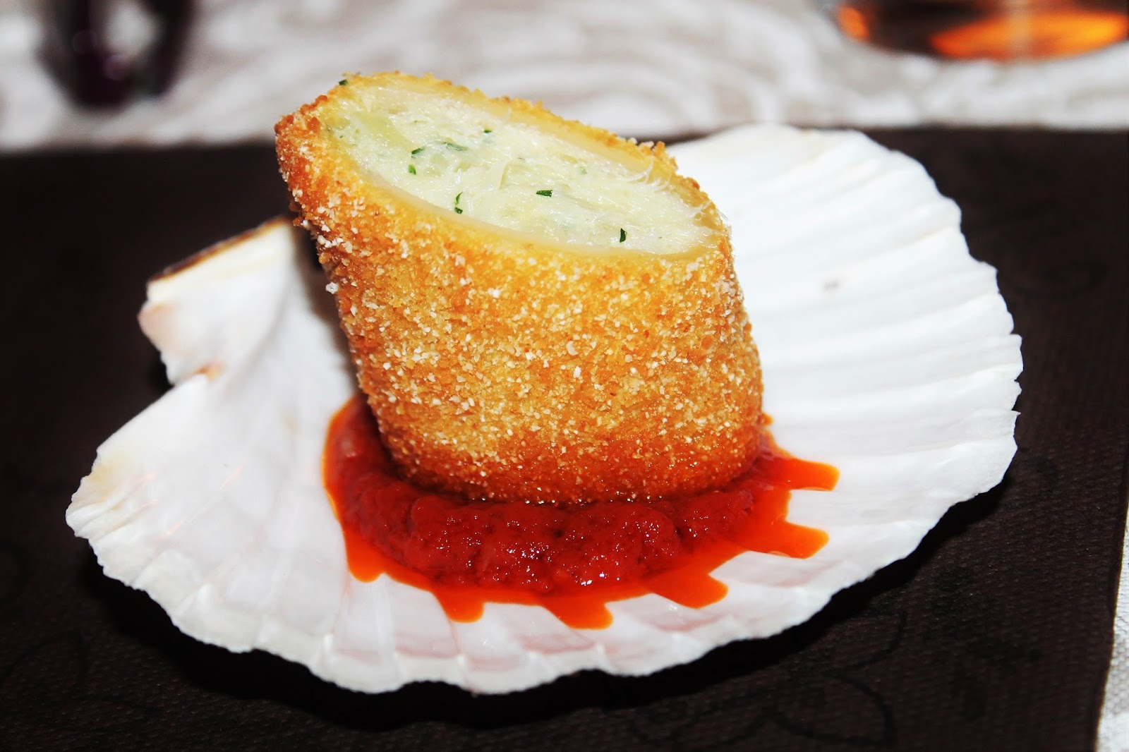 Cucina Milk: Pacchero fritto ripieno di Baccalà mantecato con salsa di ...