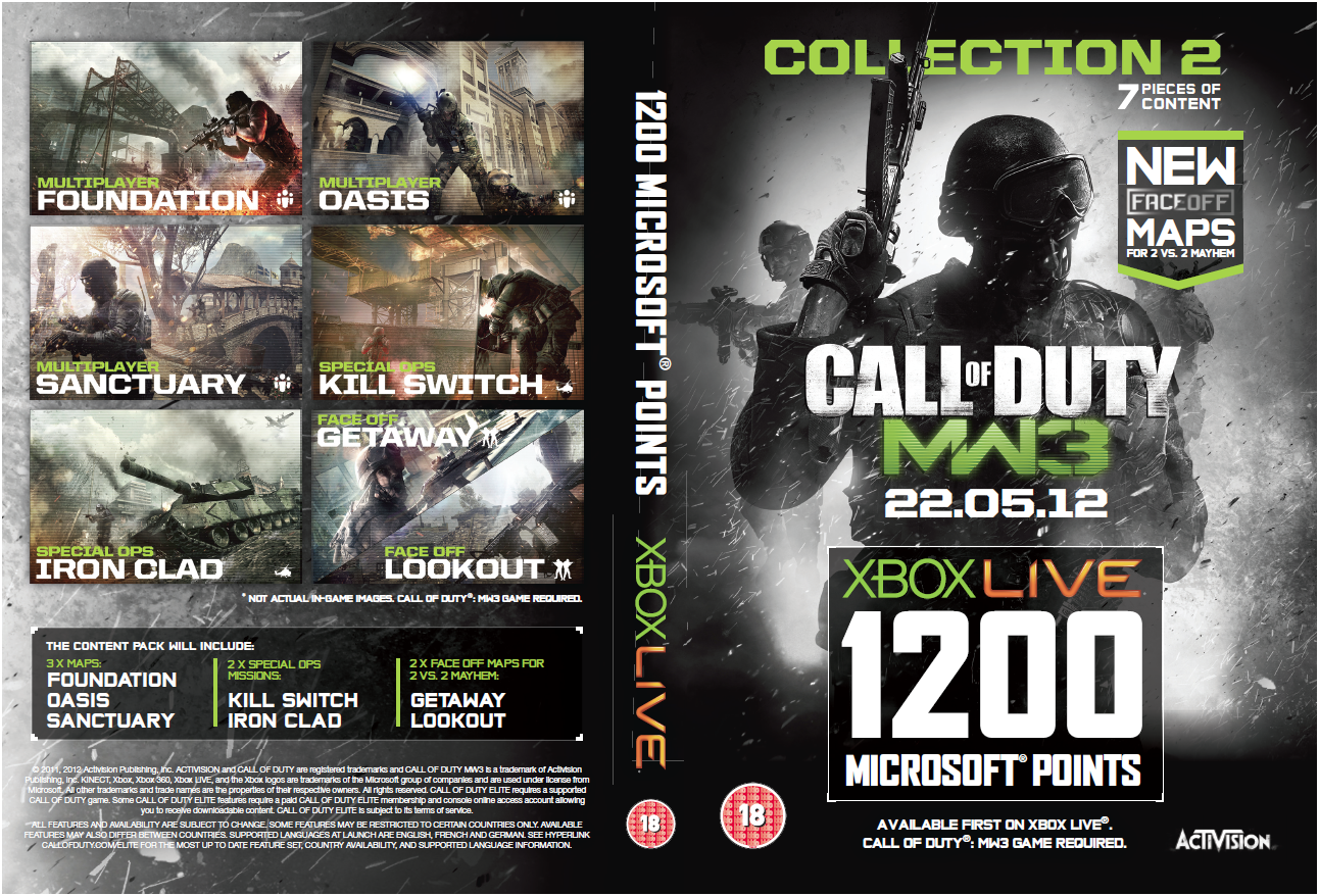 Hitari: Call of Duty MW3 Map Packs 2 online