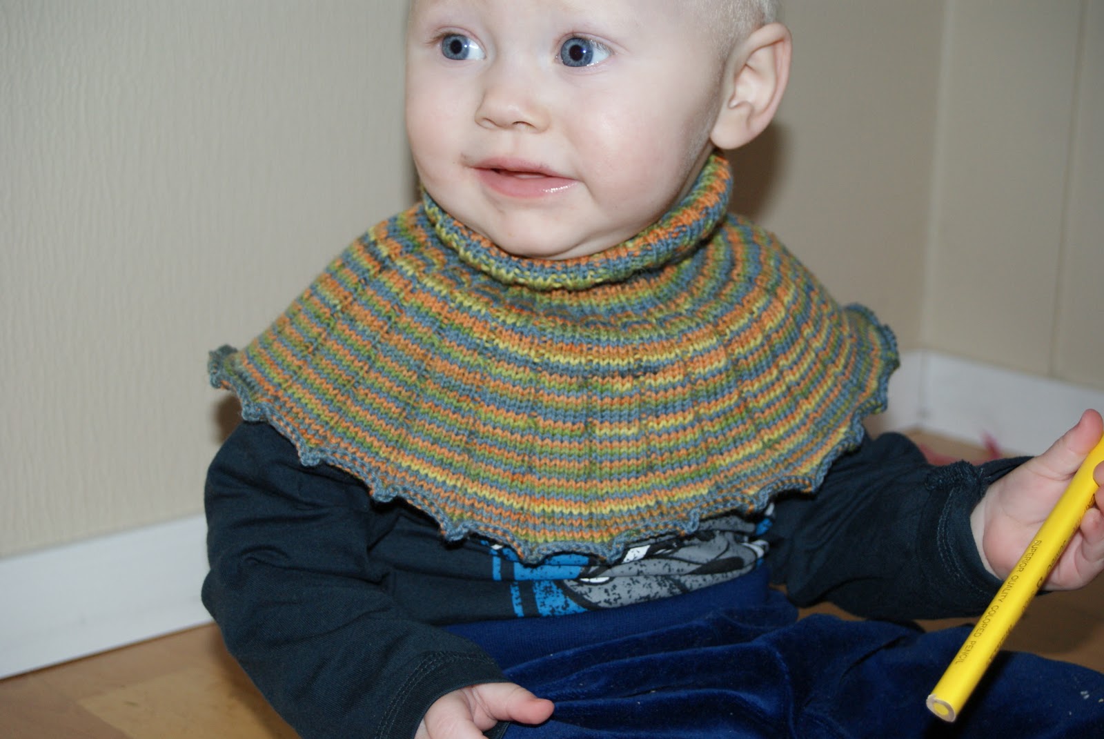 Drømmekroken: '''''''''Tutorial på strikket hals til barn