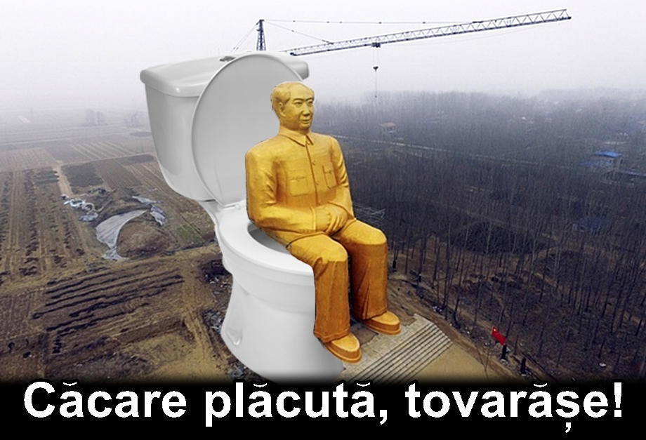 Poze Amuzante / haioase / meme: Statuia de 36 de metri a lui Mao Zedong ...