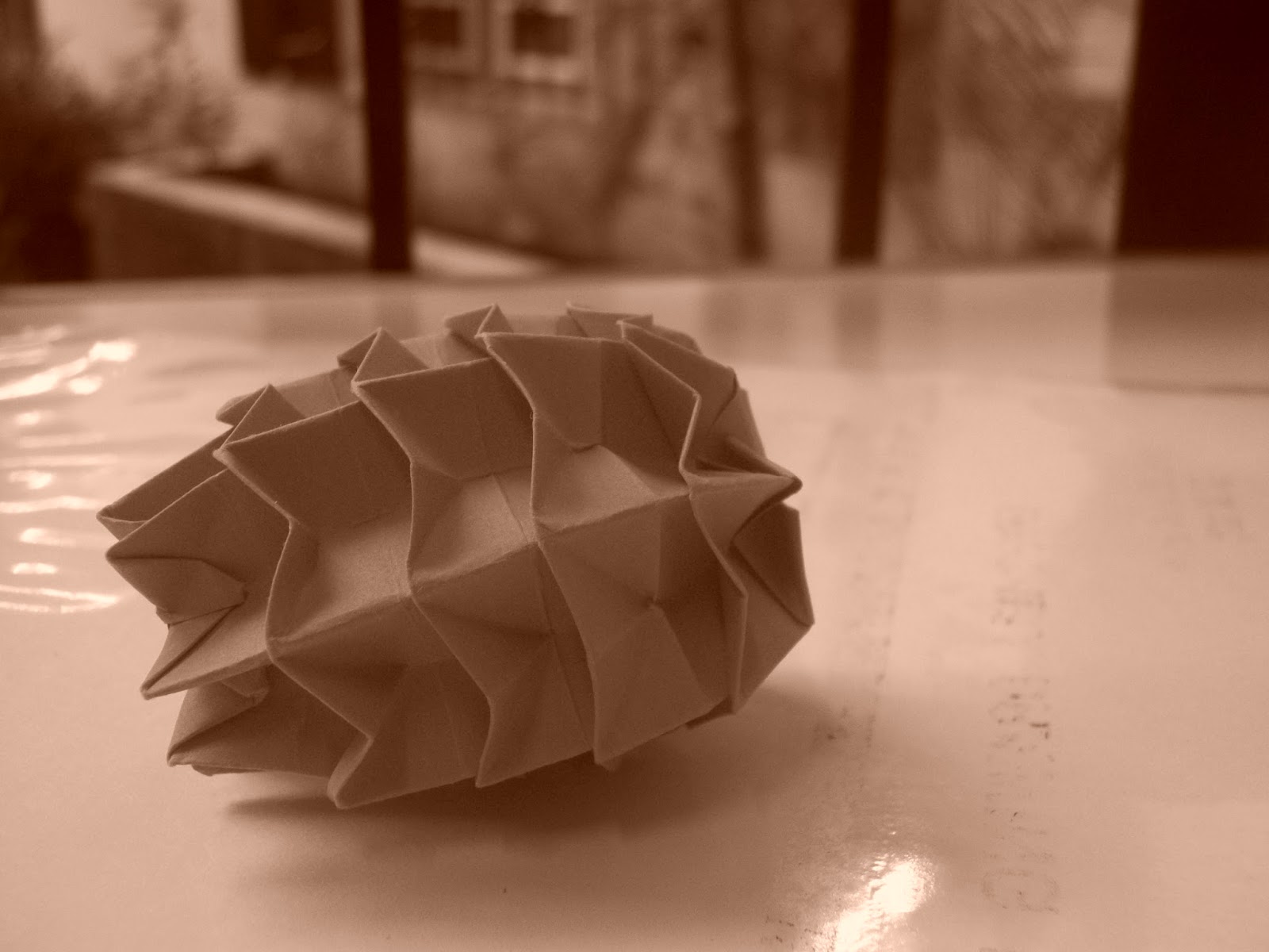 Yey! Origami: Pine Cone