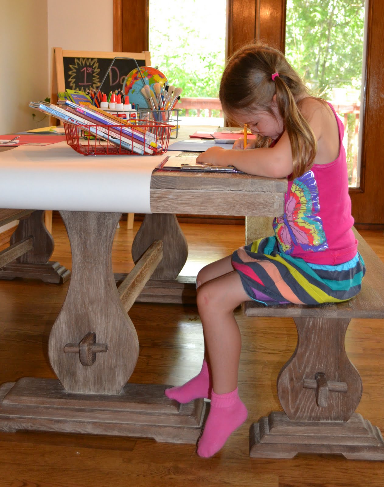 Real Life, One Day at a Time: first day of kindergarten