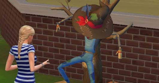 Sims 4 - Make It Happen: Patchy the Straw Man - Seasons - Sims 4