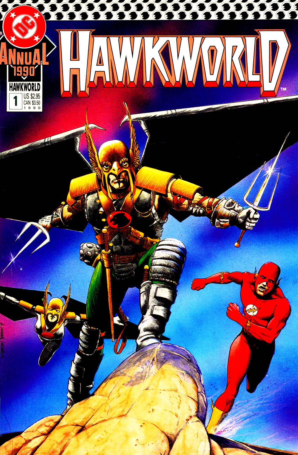 DC in the 80s: The Hawkworld ongoing series: continuity issues ...