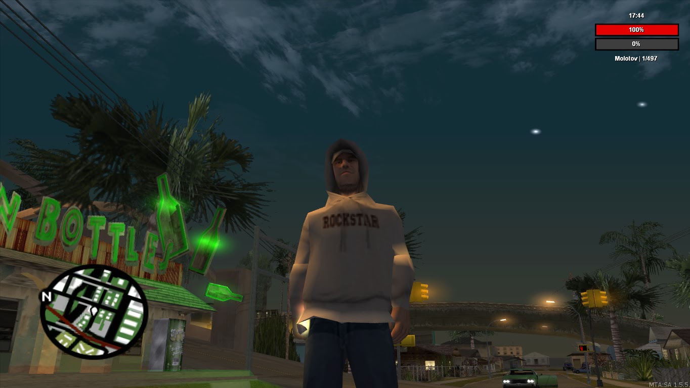 MTA SA Simple HUD Script