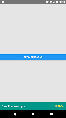 Create Custom Snackbar Component Example In React Native- Android | SKPTRICKS
