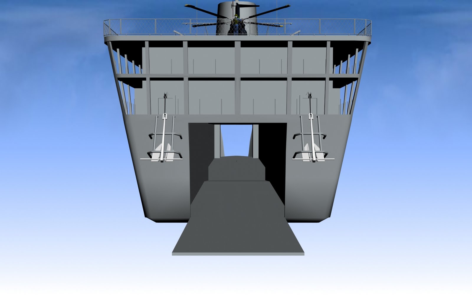 Modelos en 3D / 3D Models: RFA Sir Galahad - L3035