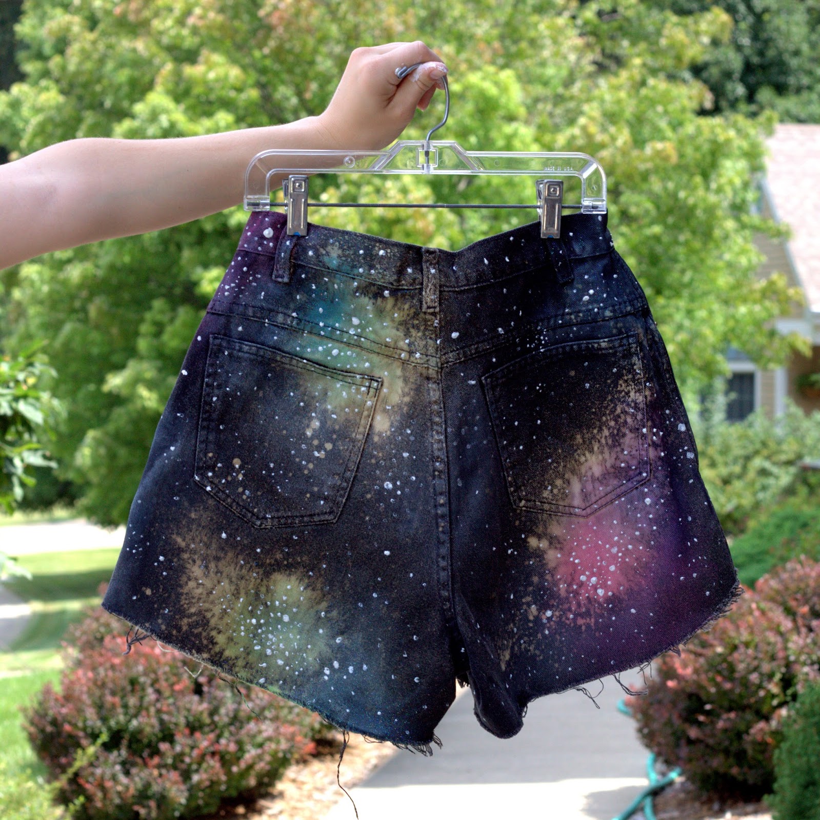 Colleeflower: DIY: Galaxy Print