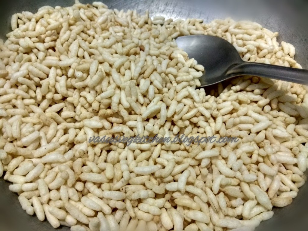 Vasusvegkitchen: Maramaralu ladoo, Puffed rice ladoo, Pori undai, how ...