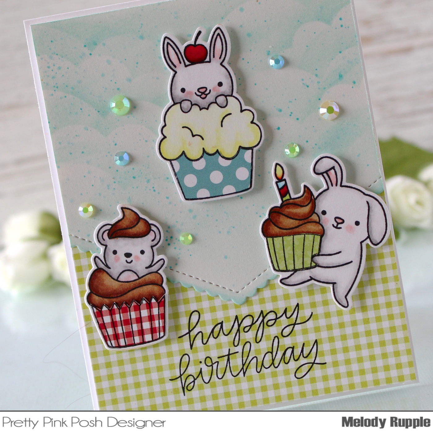 A Paper Melody: Cupcake Critters Happy Birthday