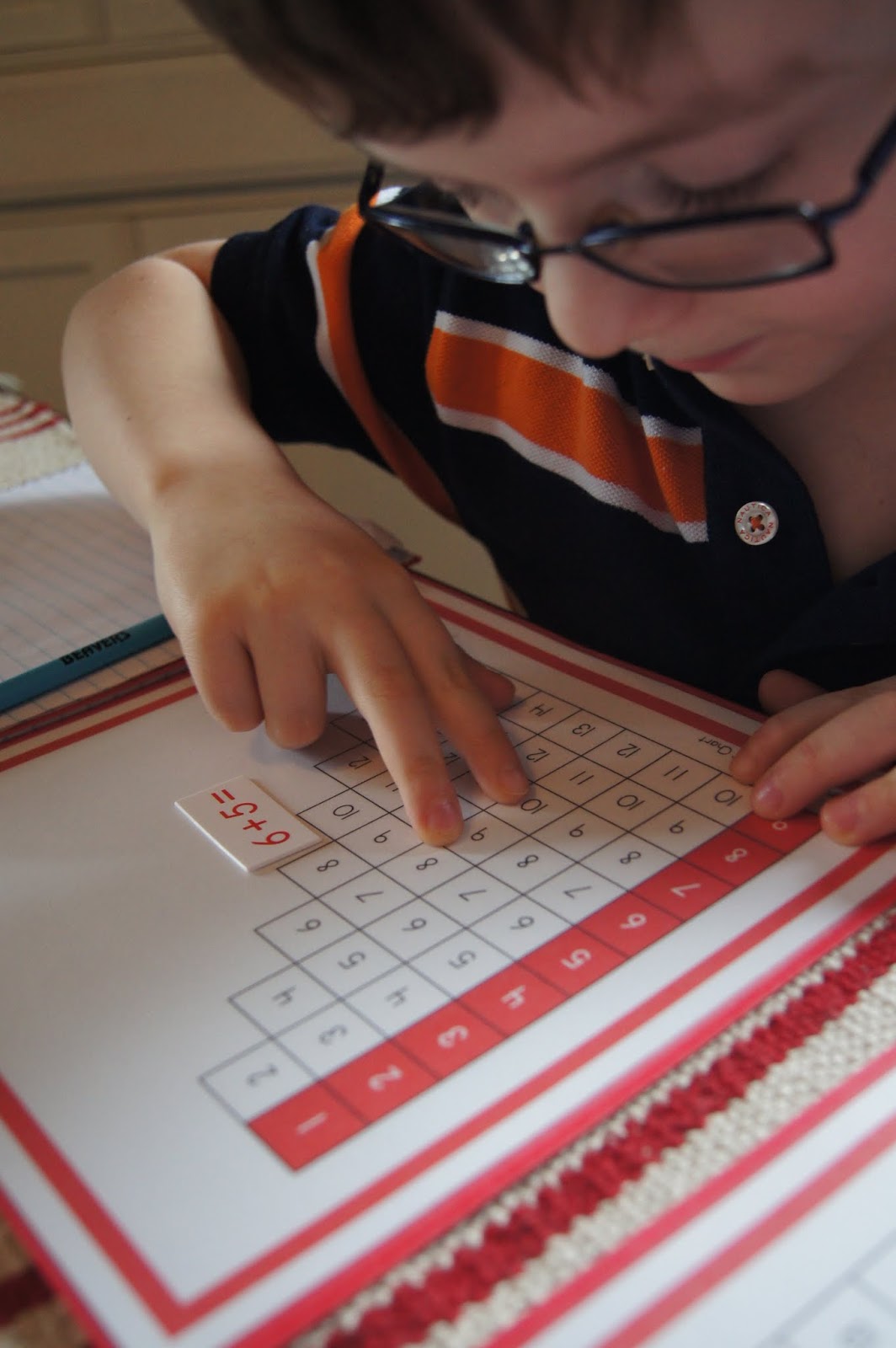 Montessori Addition Charts, Addition Fact Materials - "Making ...