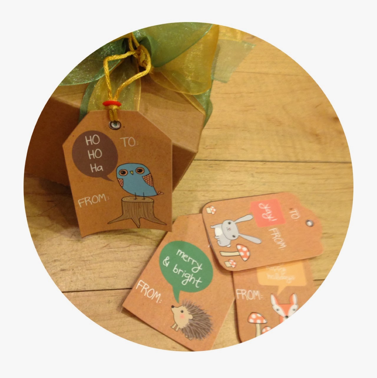 Ashley Thunder Events: RUSTIC WOODLAND HOLIDAY GIFT TAGS ***FREE ...