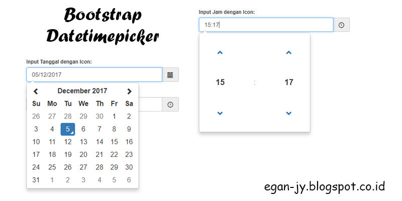 Tutorial Membuat Input Tanggal Dengan Kalender Kabar Viral