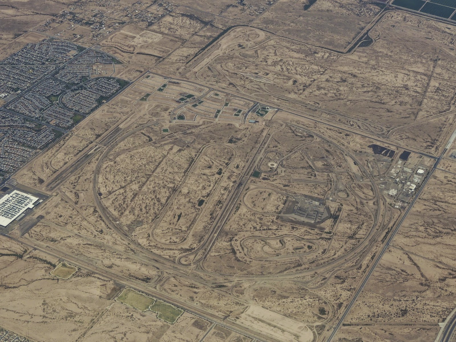 Scottsdale Daily Photo: Aerial Photo: The Former General Motors Proving ...