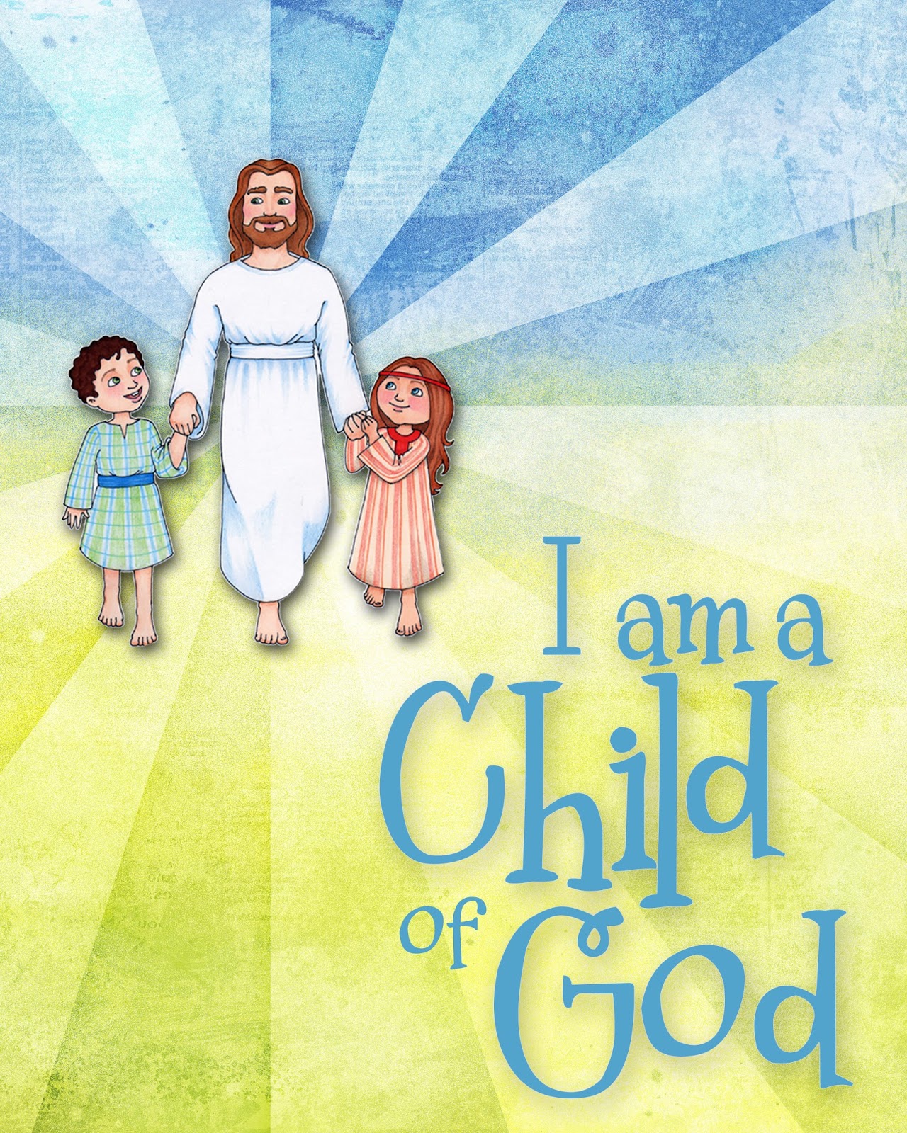 A Pocket full of LDS prints: The 2018 Primary theme "I am a Child of God."