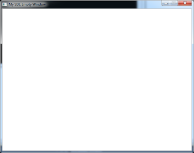 Programmer's Ranch: SDL2: Empty Window
