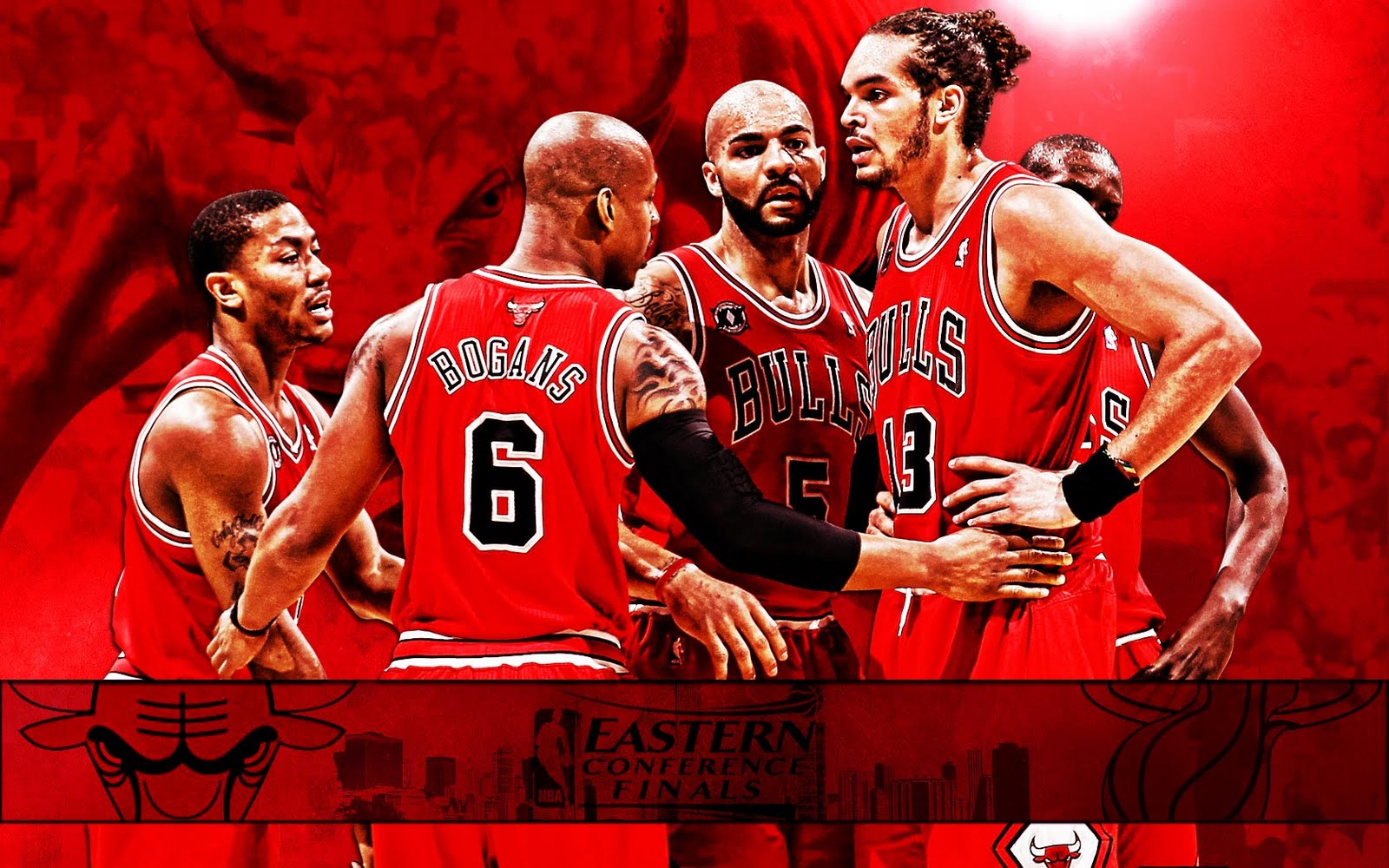 Chicago Bulls 2011 NBA Conference Finals Widescreen Wallpaper ~ Big Fan ...