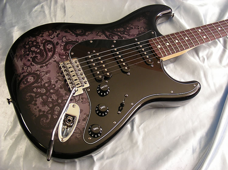 Fender Standard Black Paisley ~ Cool Guitars
