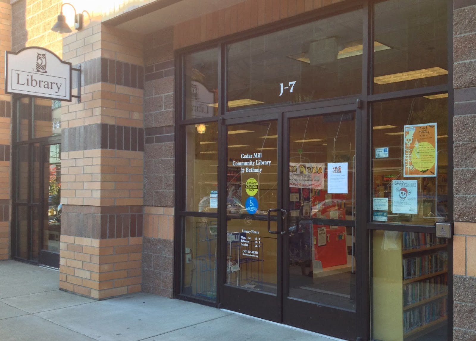 Was This Really a Sharp Idea?: Libraries and Parks