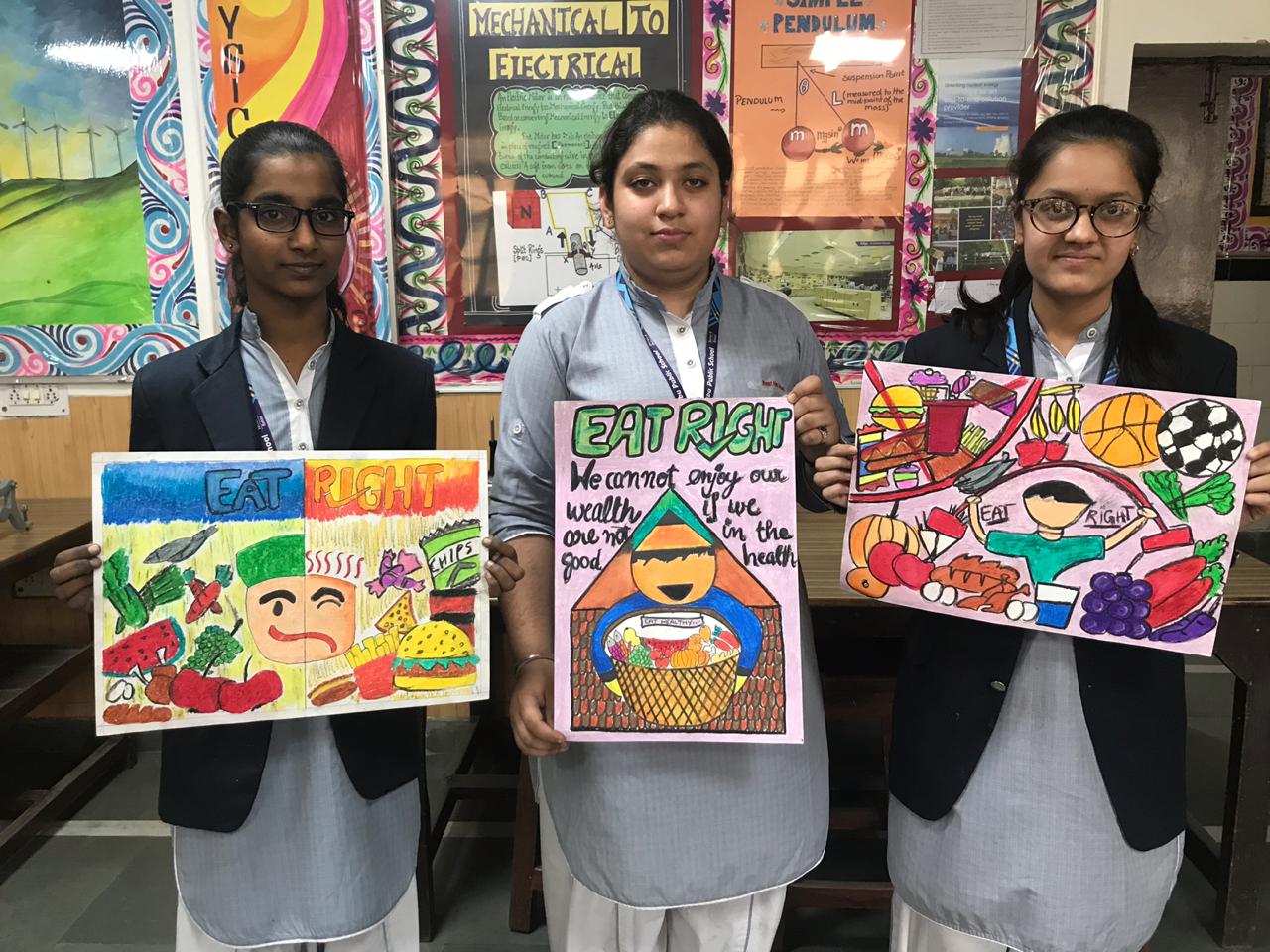 EAT RIGHT CLUB: POSTER MAKING COMPETITION UNDER THE AGIES OF EAT RIGHT ...