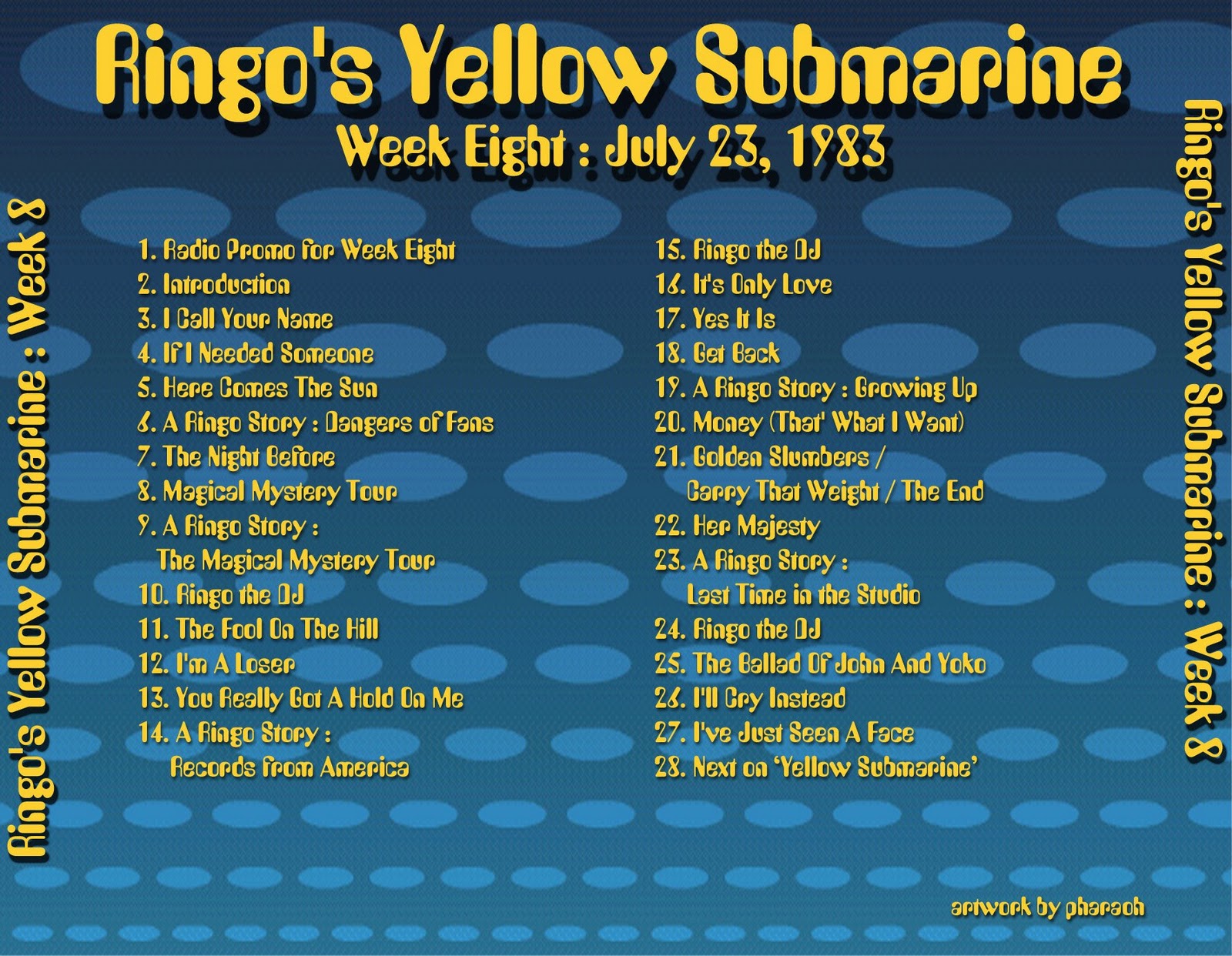 Beatles Radio Waves: 1983 07 23 - Ringo's Yellow Submarine 08