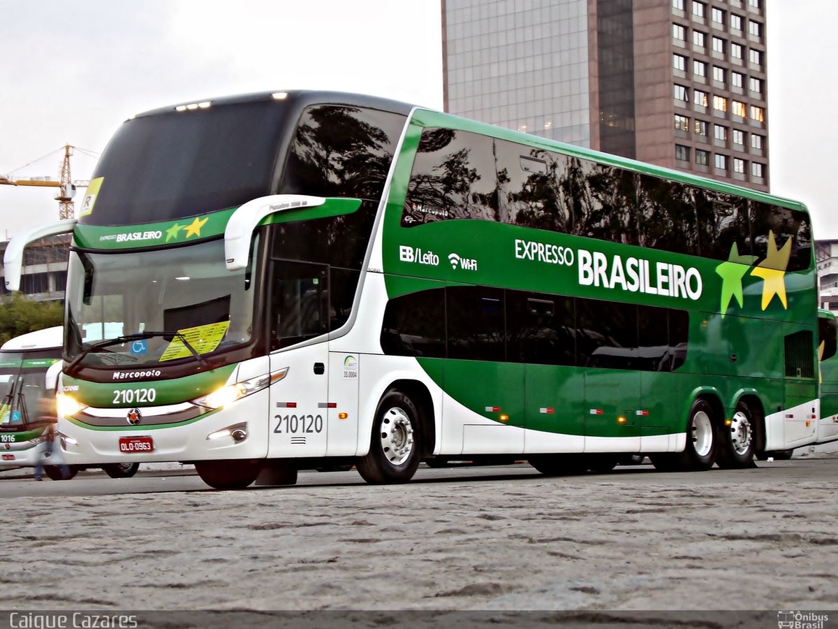 Busologia em Ação: Paradiso G7 1800 DD Expresso Brasileiro