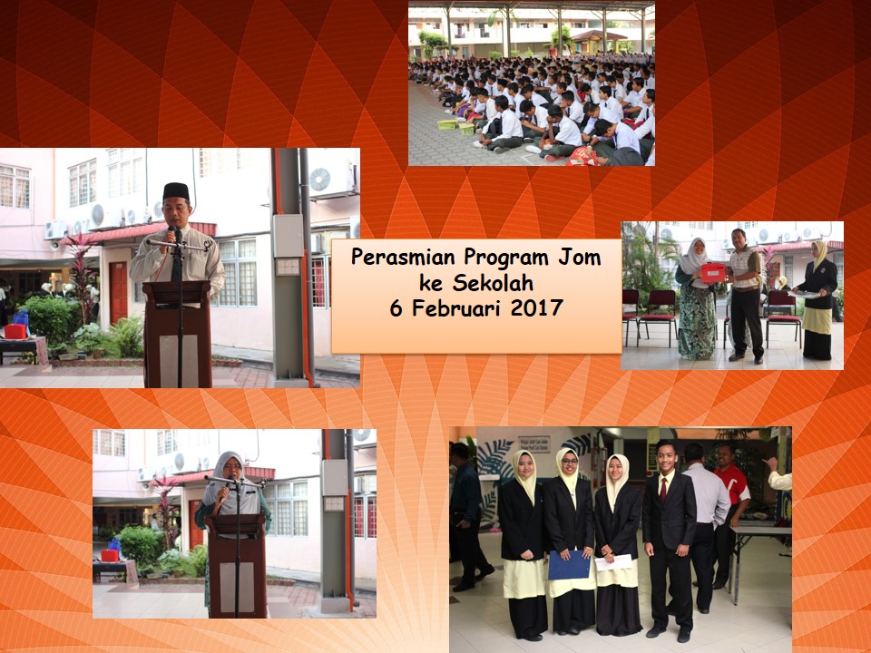 Blog Rasmi SMK Bandar Banting: Perasmian Program JOM KE SEKOLAH