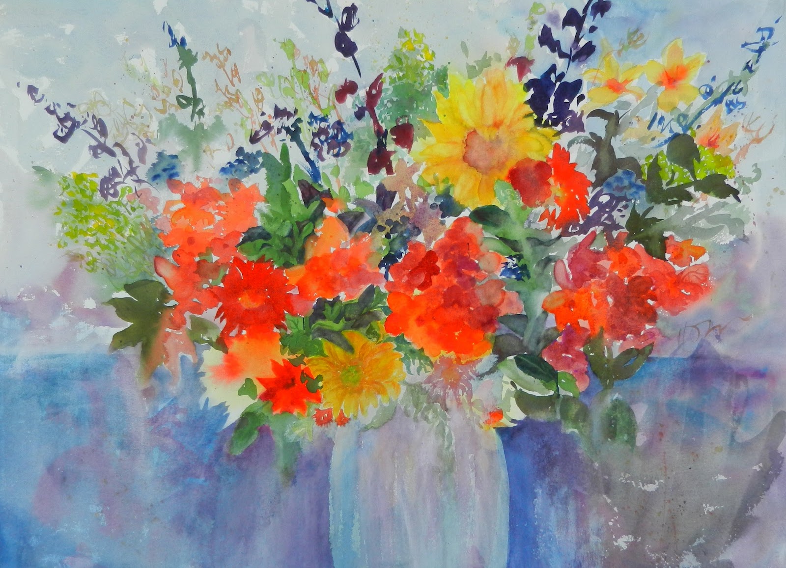 Diane Moore's Watercolors: August 2012