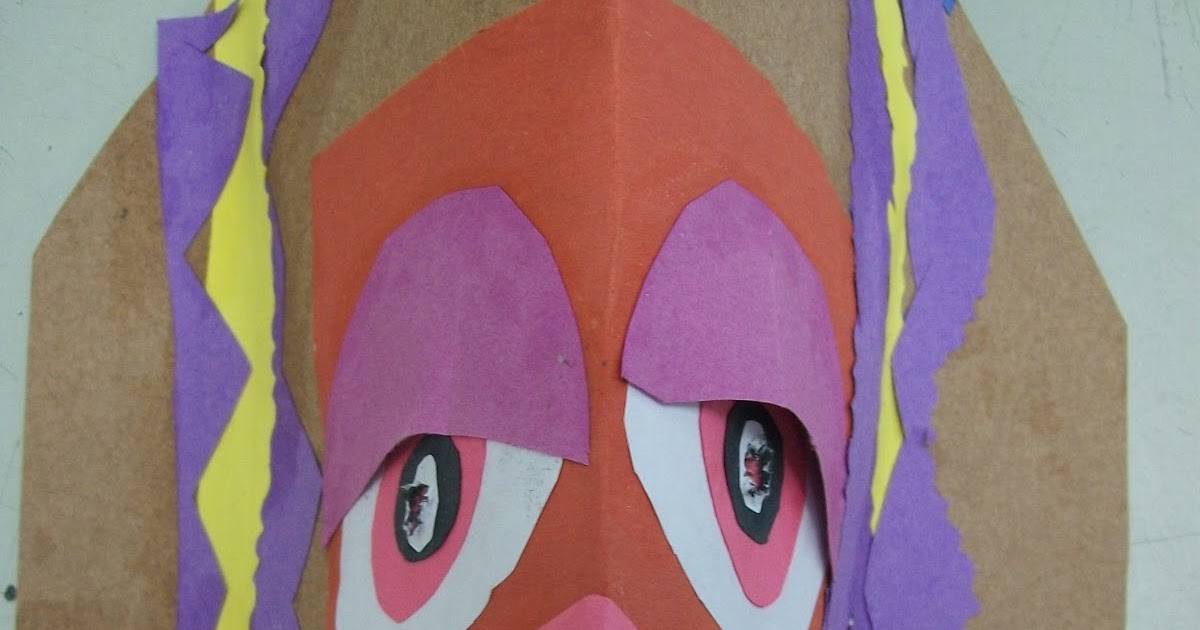 Paper Mask Art Paper Mask. - Artist Trading Cards, Art Paper, Painting ...
