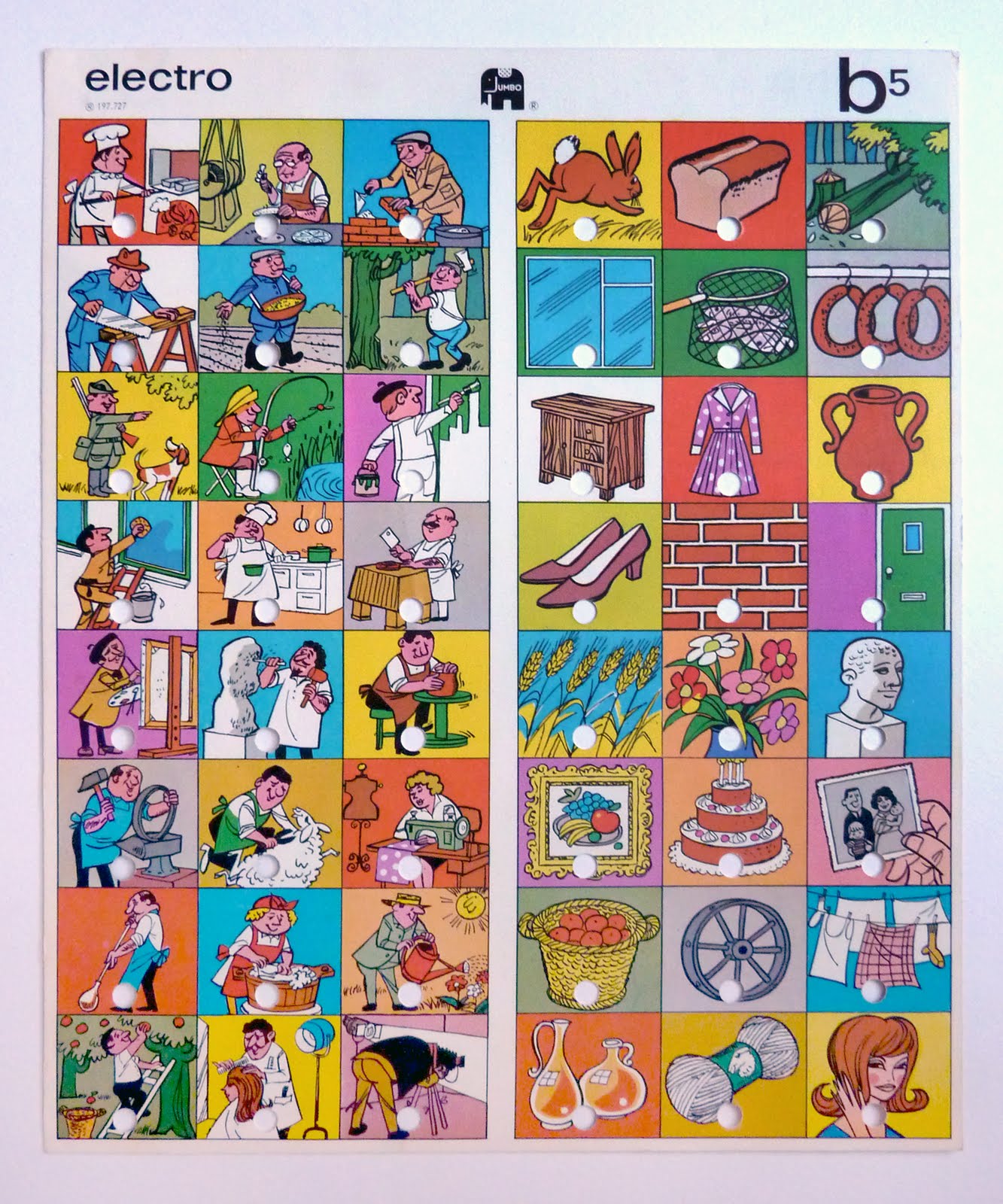 turning pages: Electro cards