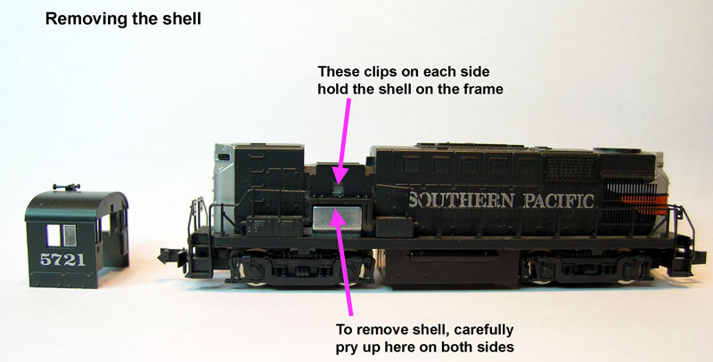 N Scale DCC Decoder Installs: TCS Z2 in an older Atlas RS11