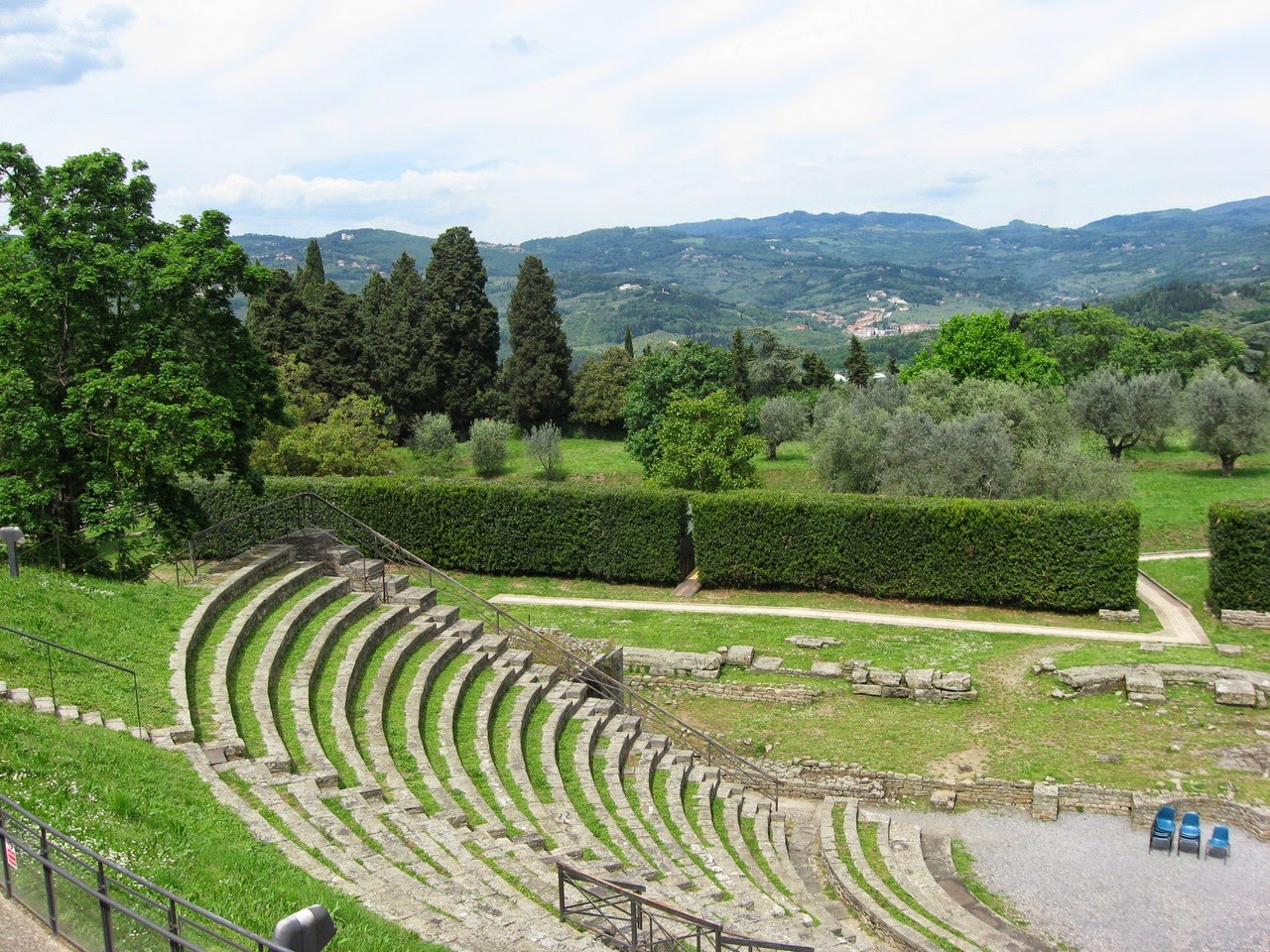 Palouse Wargaming Journal: Ancient Ruins in Fiesole, Italy