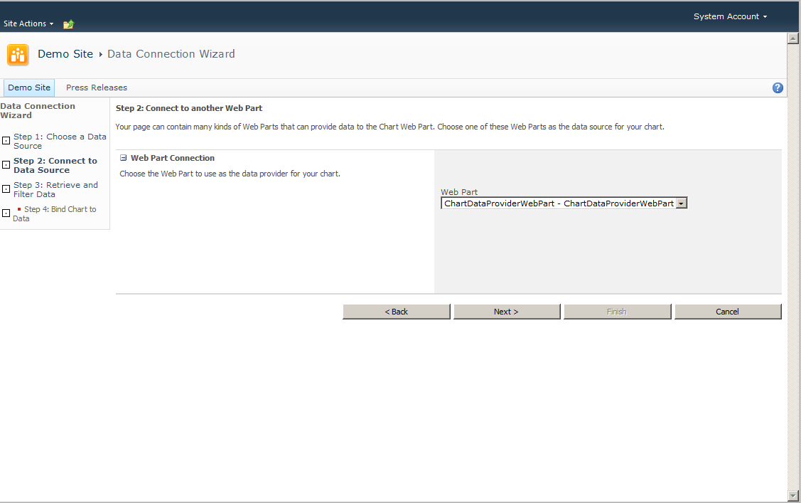 SharePoint For Dummies: Connect Chart Web Part to SQL database in ...