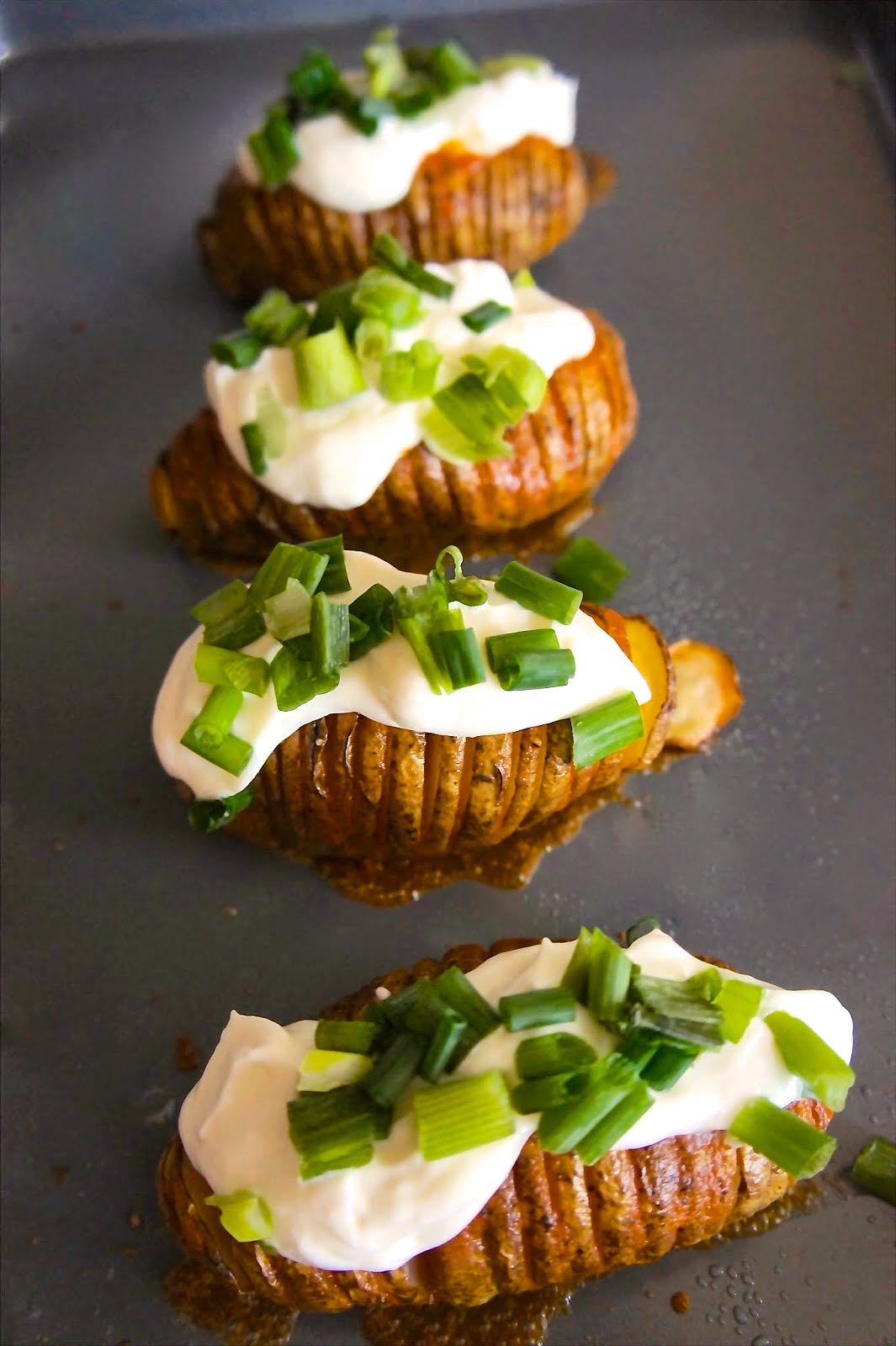 Savory Sweet and Satisfying: Buffalo Hasselback Potatoes