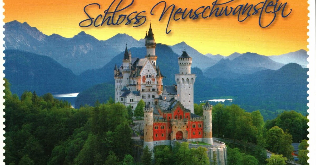 Discovering the world through Postcards : Germany: Schloss Neuschwanstein