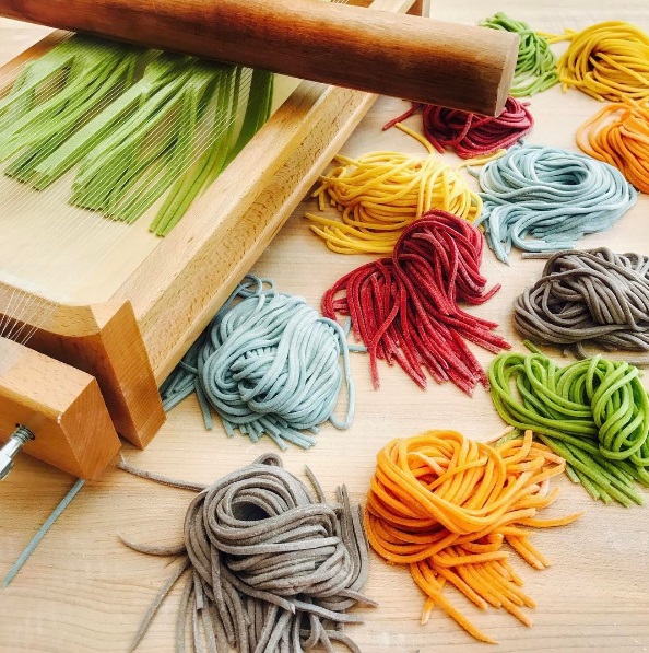 Des pâtes de toutes les couleurs ! ~ L'Art du bonheur