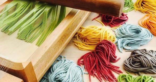 Des pâtes de toutes les couleurs ! ~ L'Art du bonheur