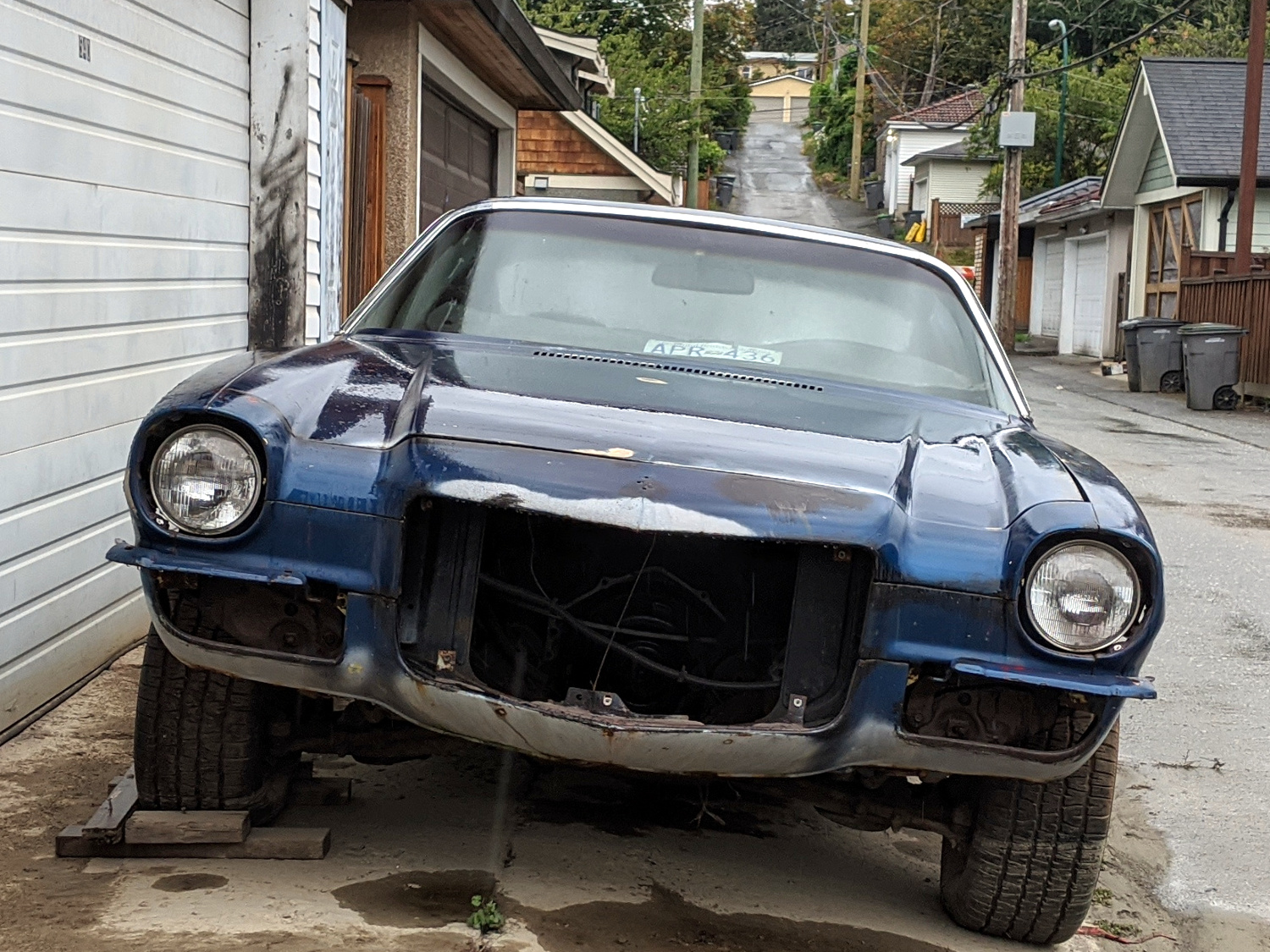 Old Parked Cars Vancouver: 1971 Chevrolet Camaro SS