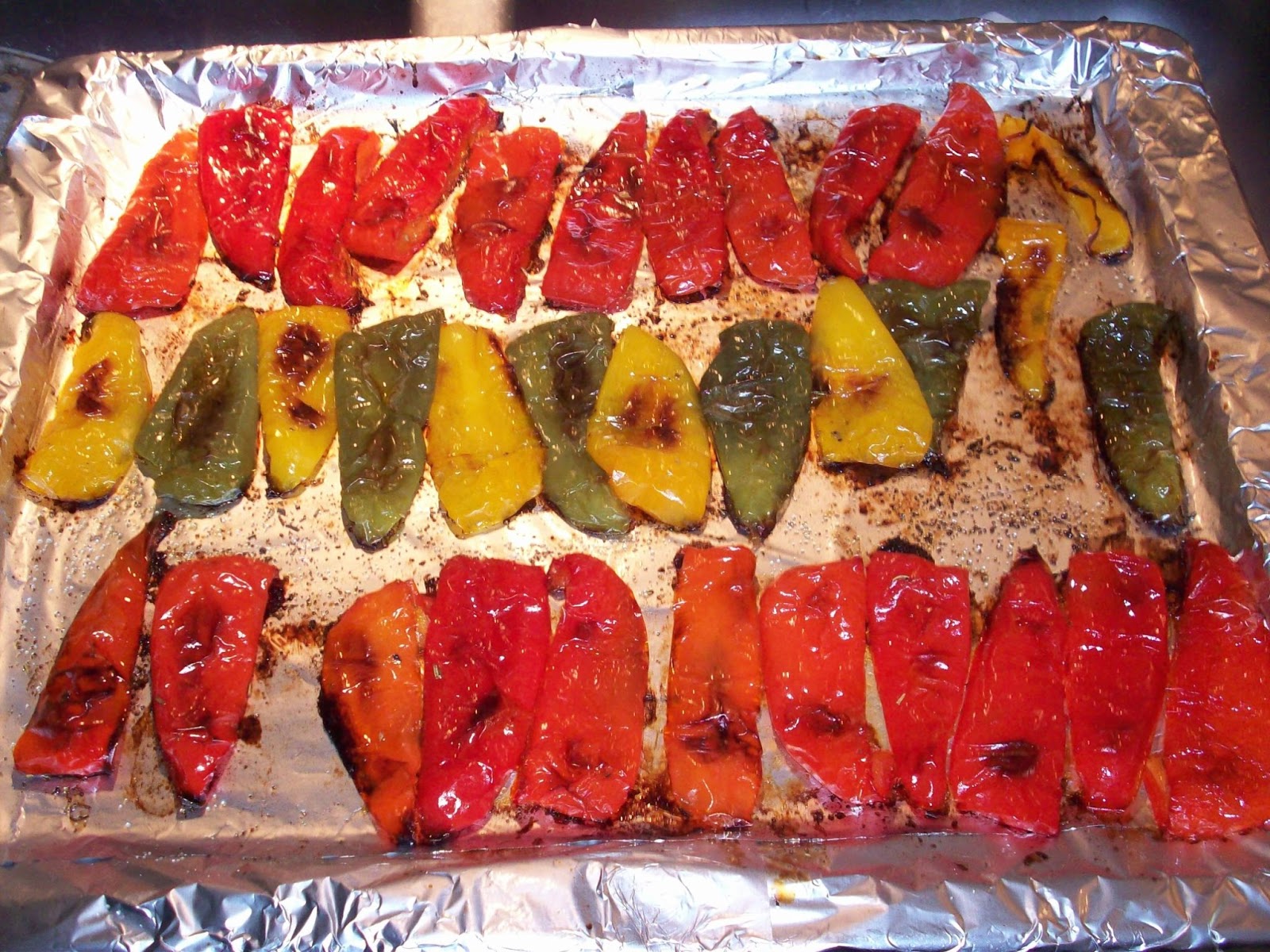 Jessy's Kitchen: Poivrons Grillés au Four